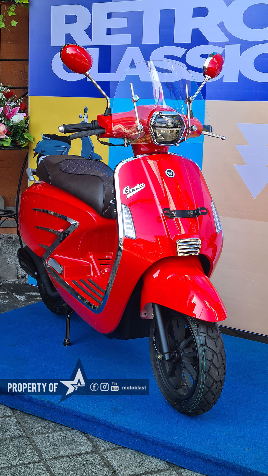 WMOTO GRETA 150 - Desain Retro Harga MURAH BANGET siap jegal Grand ...