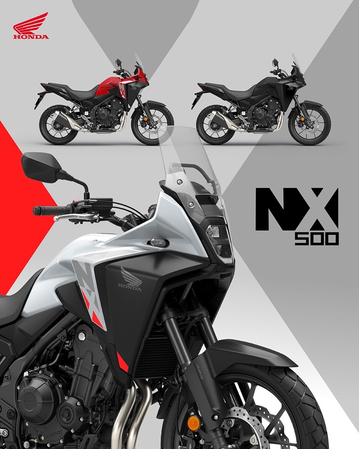 New Honda NX500 MY2024 jadi motor crossover kelas menengah ...