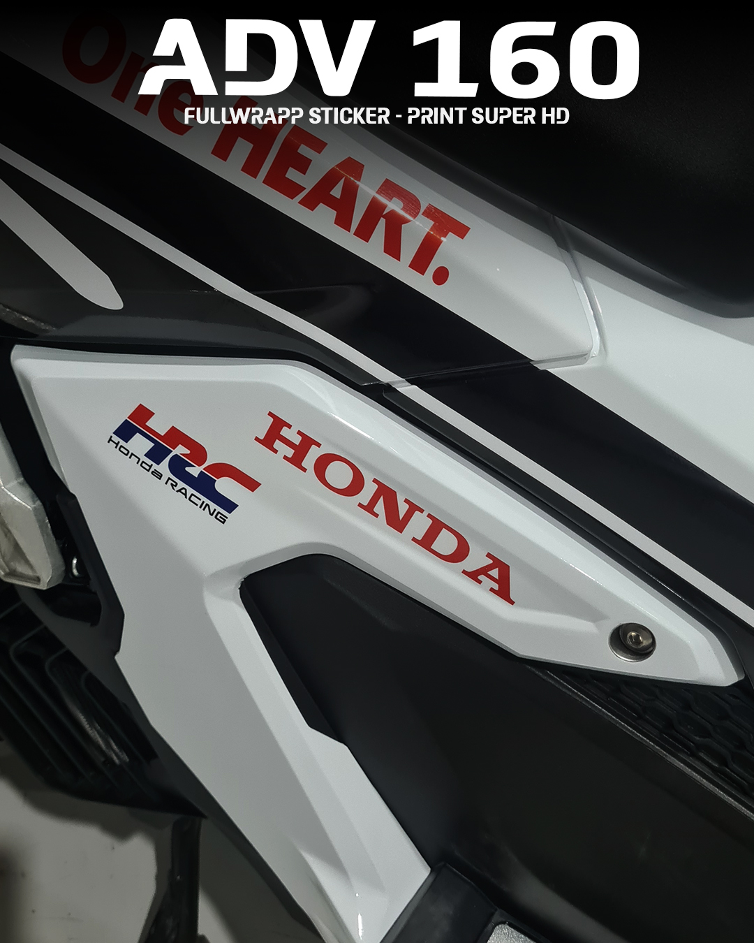 HONDA ADV 160 REPSOL EDISI WARNA PUTIH - MOTOBLAST