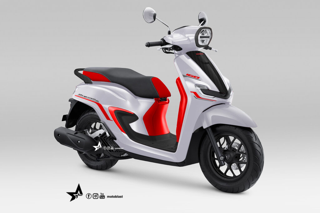 Inspirasi Tampilan keren Honda Stylo 160 - MOTOBLAST