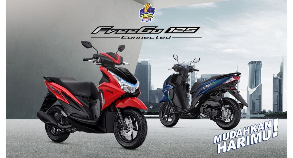 Yamaha Freego 125 makin Compact skuter dengan update warna baru 2024 ...