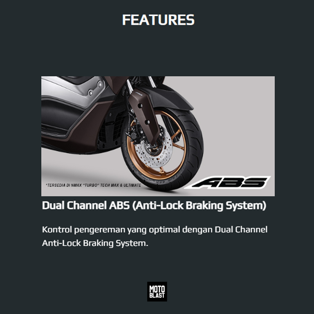 Yamaha Nmax TURBO Resmi rilis, ini dia Foto dan spesifikasi lengkapnya ...