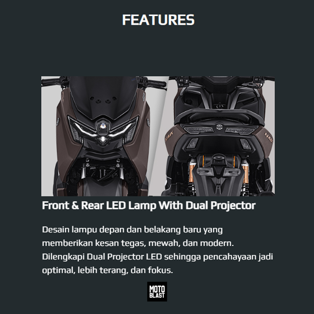 Yamaha Nmax TURBO Resmi rilis, ini dia Foto dan spesifikasi lengkapnya ...