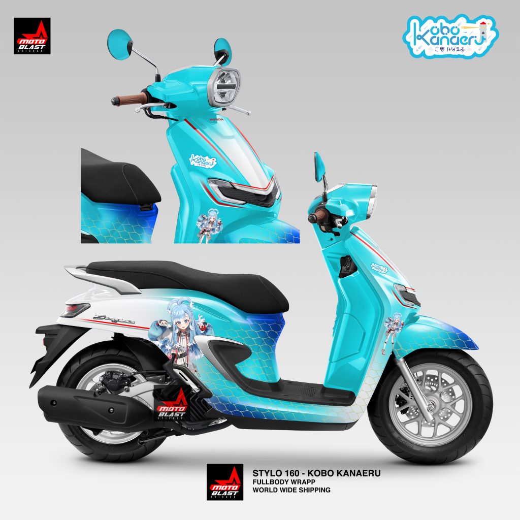 Modifikasi Striping Honda Stylo 160 Kobo Kanaeru - MOTOBLAST