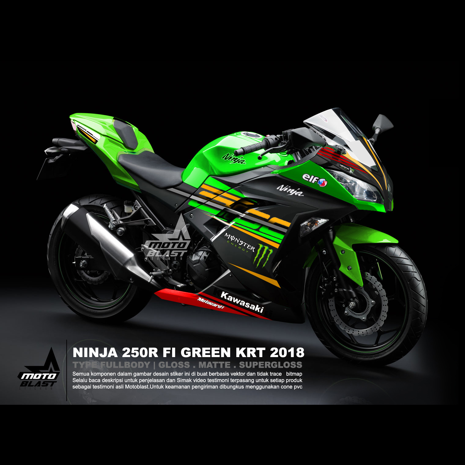 modifikasi ninja 250r fi white super