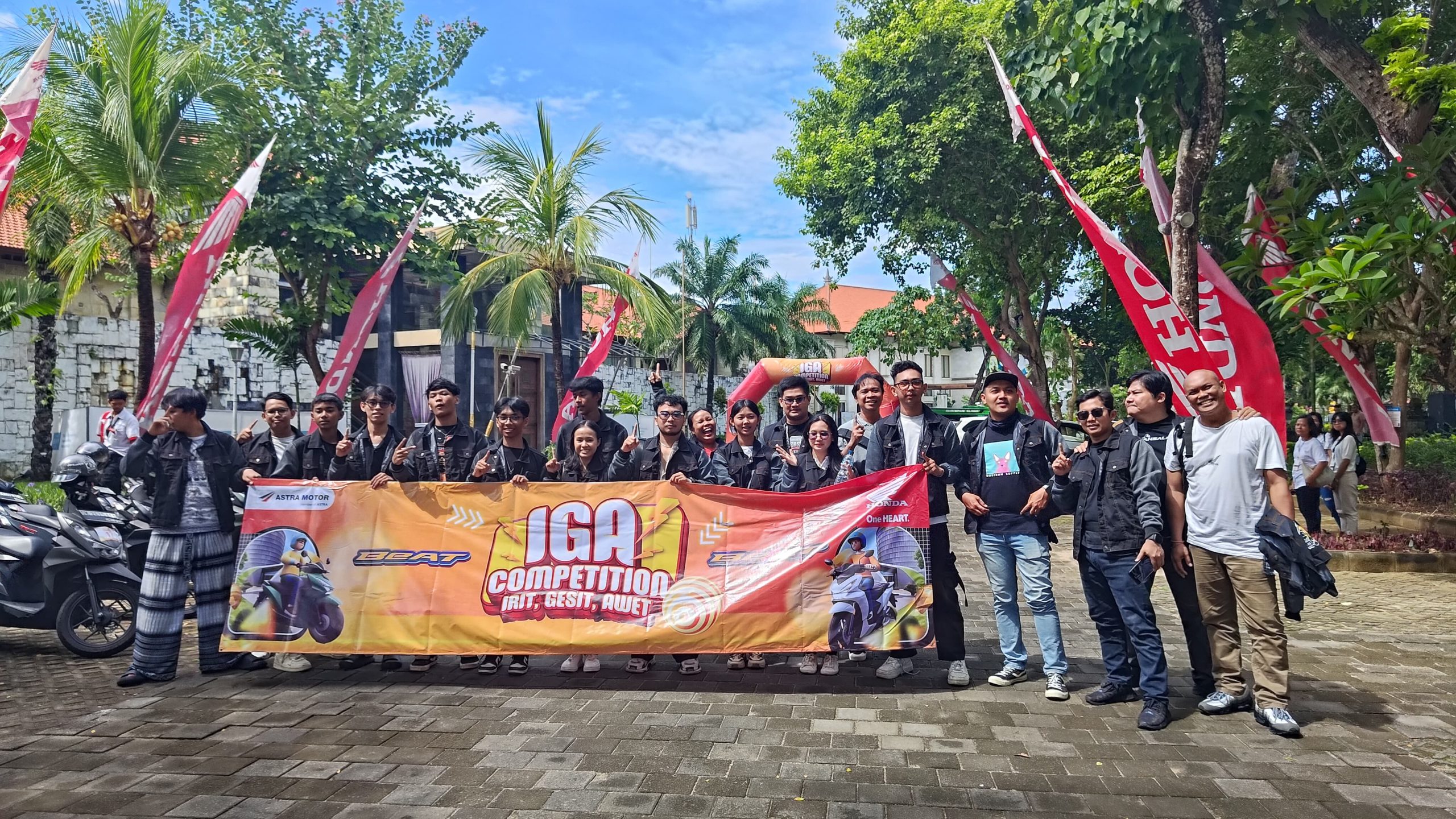 Astra Motor Bali Ajak Generasi Muda Uji Keiritan Honda BeAT di Event ...