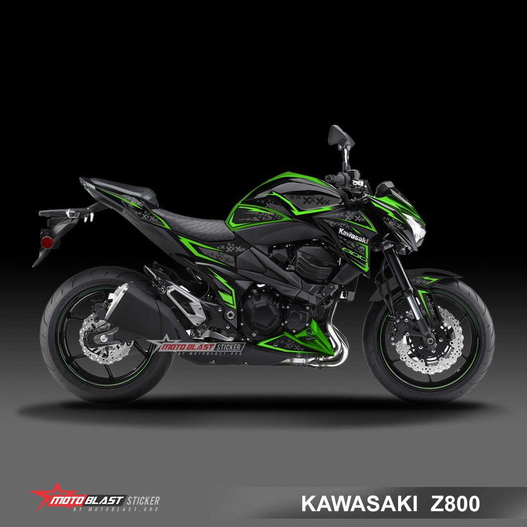 Modifikasi striping Kawasaki Z800 strip slash - MOTOBLAST